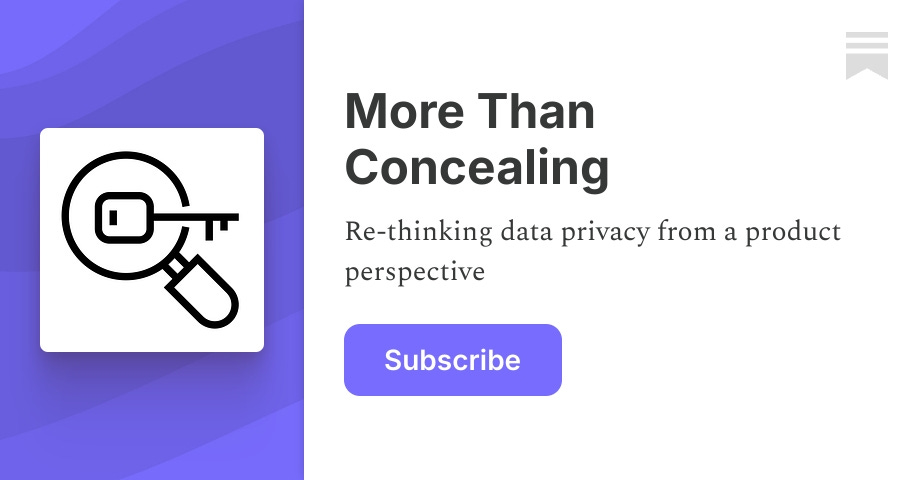 More Than Concealing | Joey Tyson | Substack