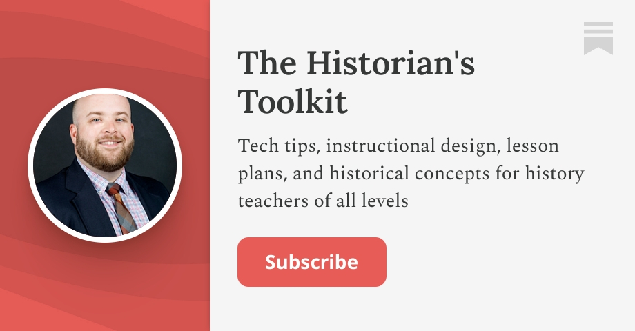 The Historian's Toolkit | Alex Boggs | Substack