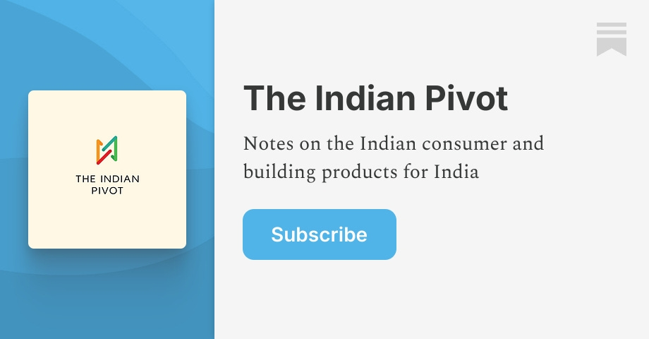 The Indian Pivot | Mithun Madhusudan | Substack