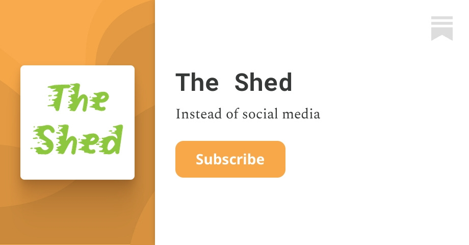 The Shed | Jenn Eisner | Substack