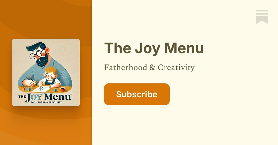 The Joy Menu | Joey Rubin | Substack