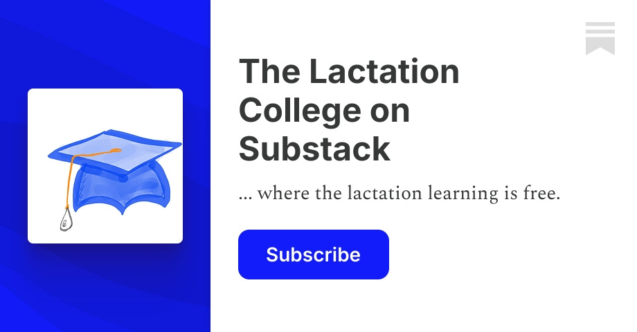 The Lactation College | Barbara L. Philipp, MD | Substack
