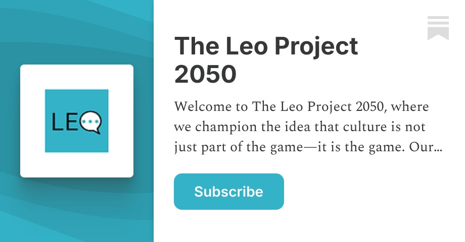 The Leo Project 2050 | Substack