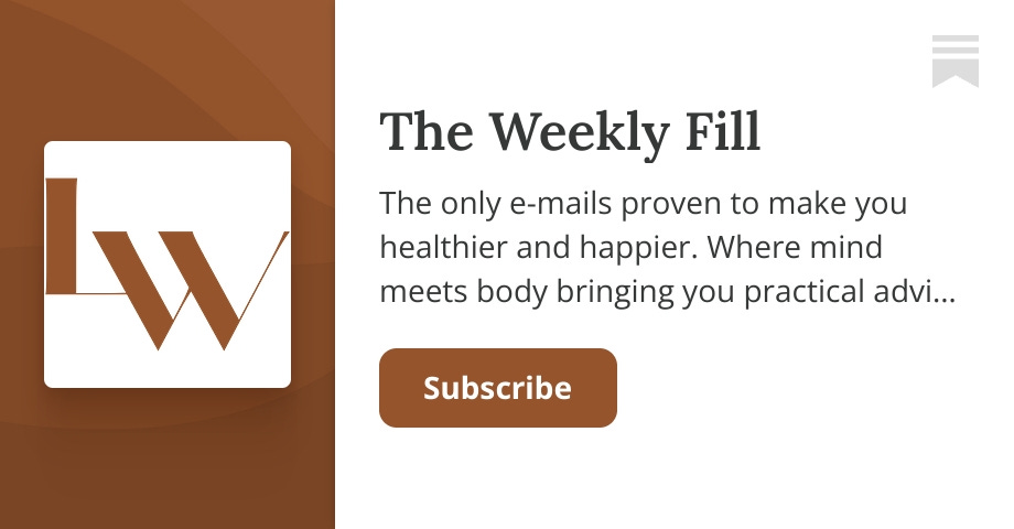 The Weekly Fill | Alexa Schirm | Substack