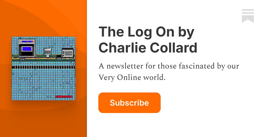 The Log On by Charlie Collard | Substack