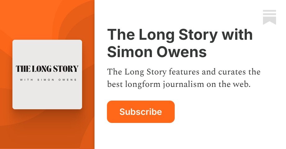 The Long Story with Simon Owens | Substack