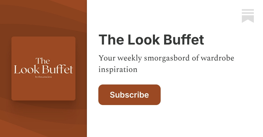 The Look Buffet | Emily Urbano | Substack