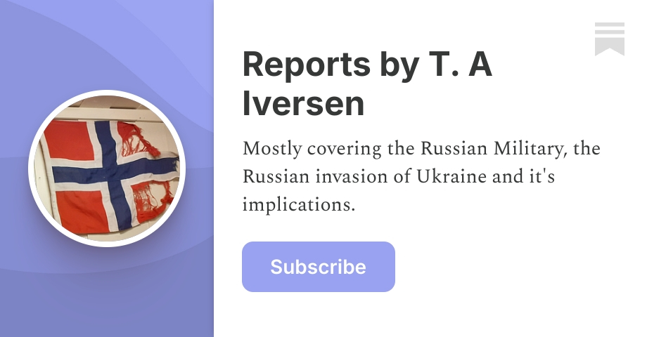 Reports by T. A Iversen | Thord Are Iversen | Substack