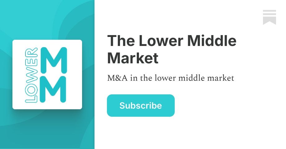 The Lower Middle Market | Substack