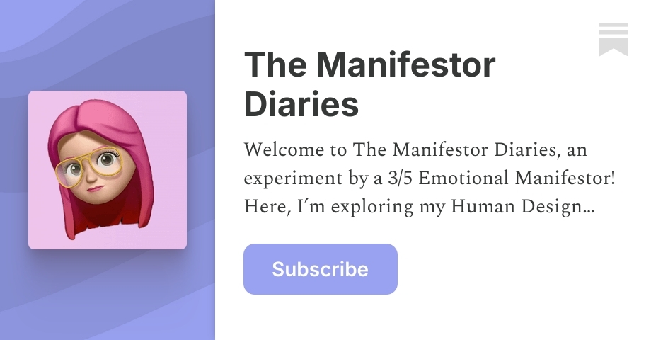 The Manifestor Diaries | Substack