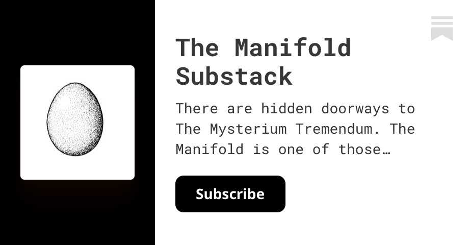 The Manifold Substack | Substack