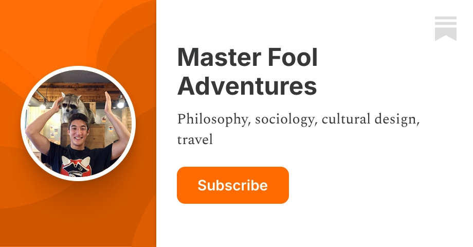 Master Fool Adventures | Noah Chon Lee | Substack