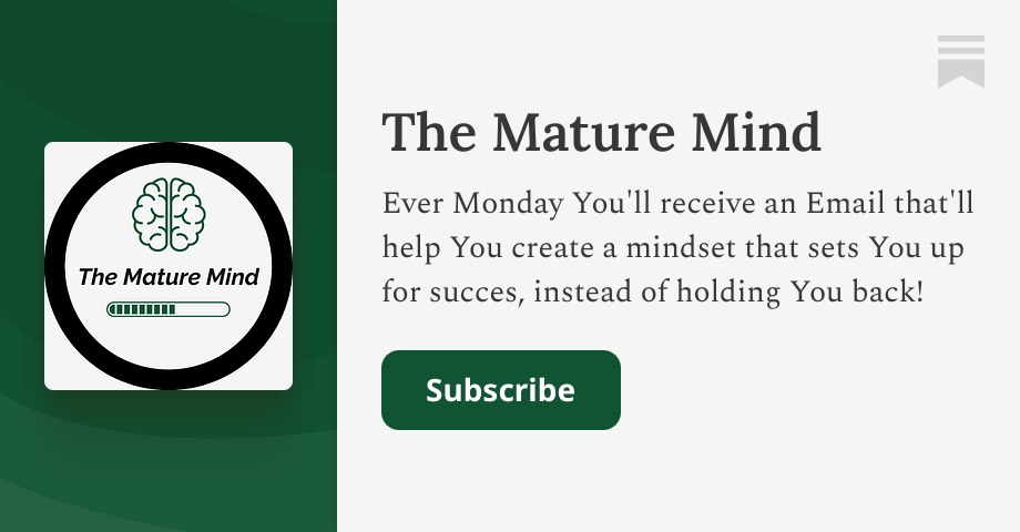 The Mature Mind | Jonas Ackermann | Substack