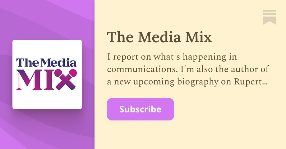 The Media Mix | Claire Atkinson | Substack