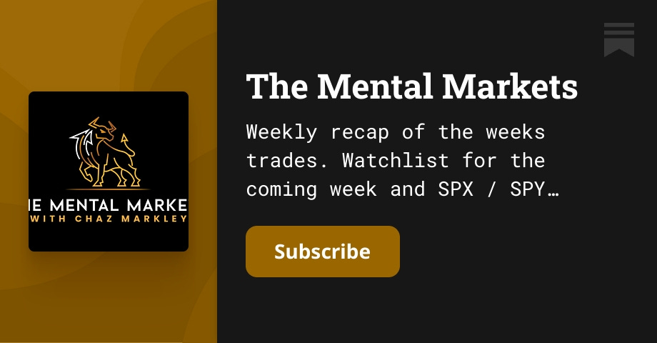 The Mental Markets | Chaz Markley & Ben Williams | Substack