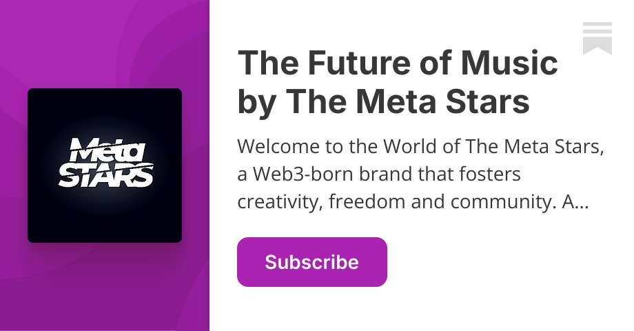 The Future of Music by The Meta Stars | Substack