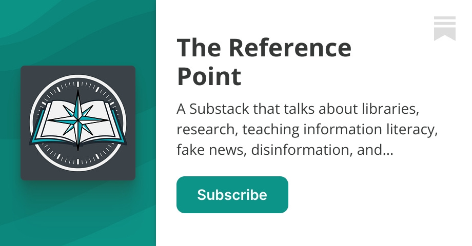 The Reference Point | The Mighty Librarian | Substack