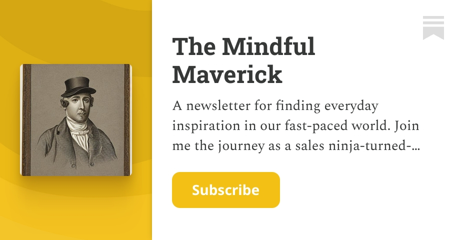 The Mindful Maverick | Isky | Substack