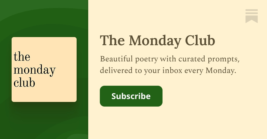 The Monday Club | Yoda Olinyk | Substack