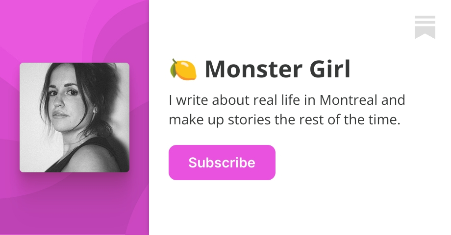 🍋 Monster Girl | Alana Trachenko | Substack