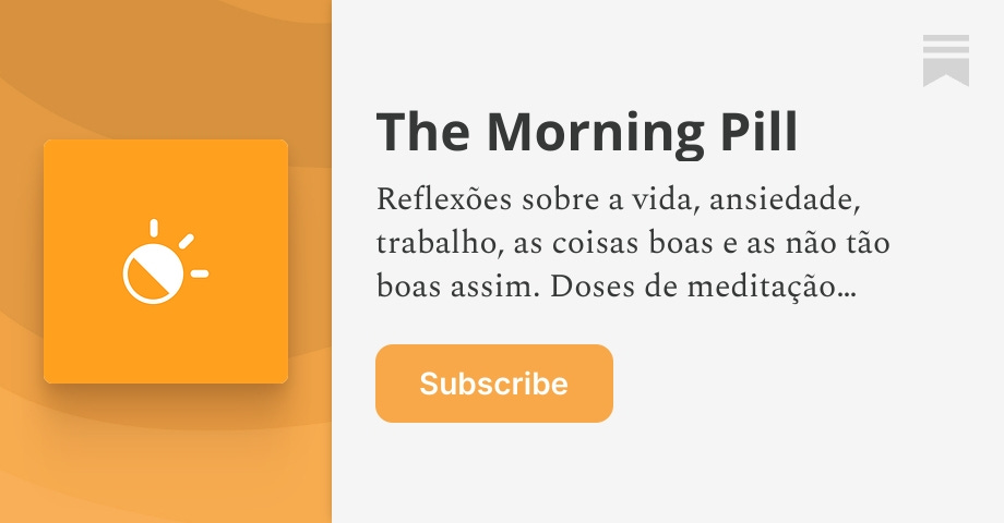 The Morning Pill by Luca | Substack