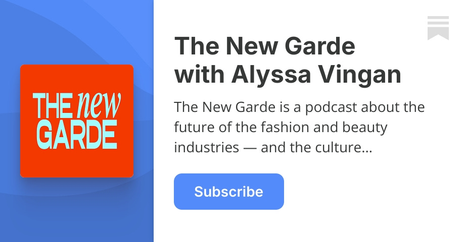 The New Garde with Alyssa Vingan | Substack