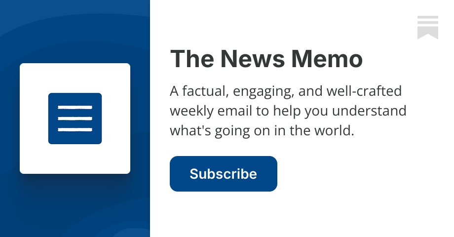 The News Memo | Substack
