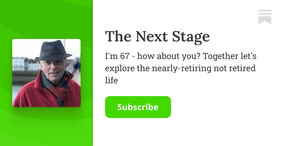 The Next Stage | FRANK O'MAHONY | Substack