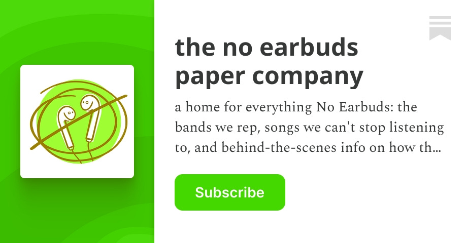 the no earbuds paper company | Jamie Coletta | Substack