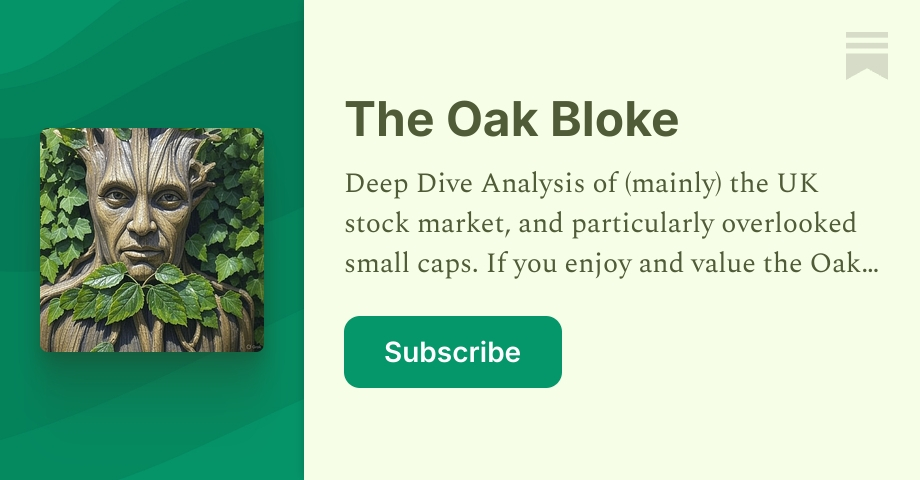 The Oak Bloke’s Substack | Substack