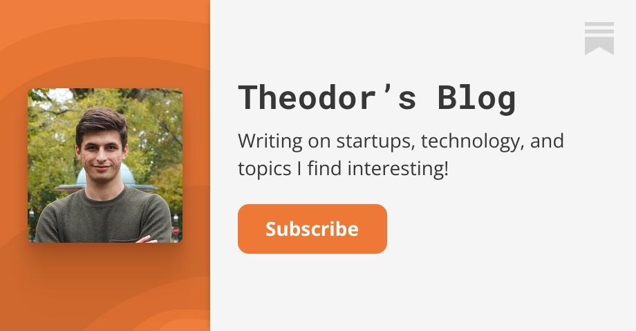 Theodor’s Blog | Theodor Marcu | Substack