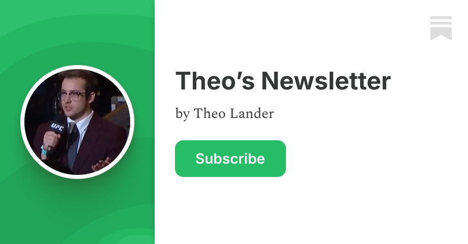 Theo’s Newsletter | Theo Lander | Substack