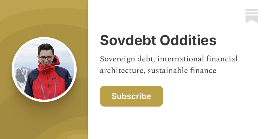 Sovdebt Oddities | Theo Maret | Substack
