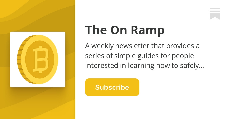 The On Ramp | Carl Winans | Substack