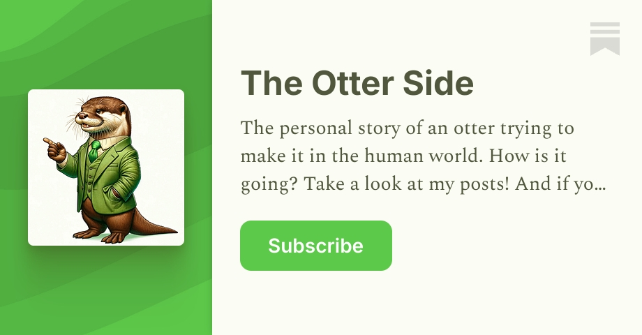 The Otter Side | Jan Slovák 🦦 | Substack