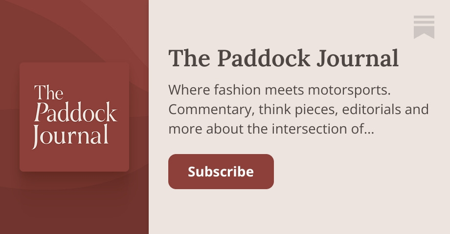The Paddock Journal | Substack