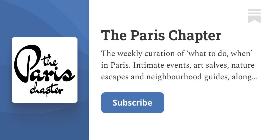 The Paris Chapter | Jenni Dawes | Substack