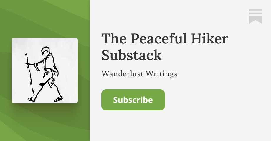 The Starting Point - The Peaceful Hiker Substack