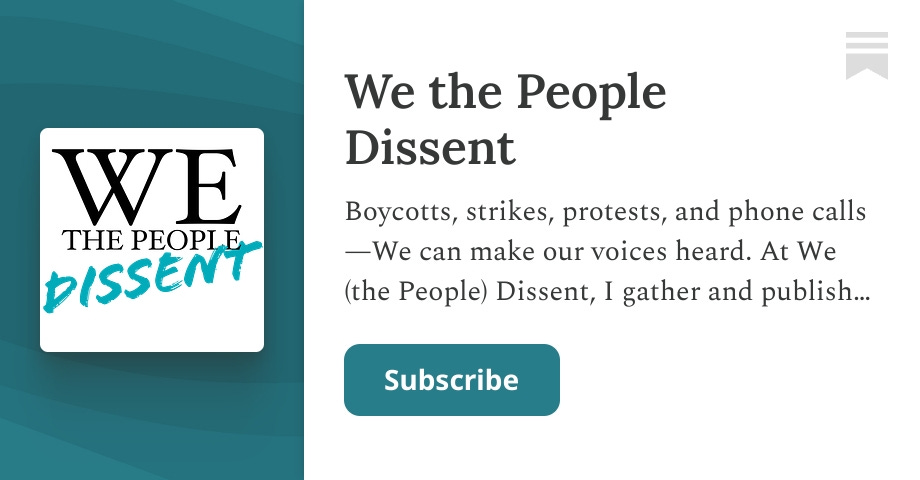 We the People Dissent | K. Starling | Substack