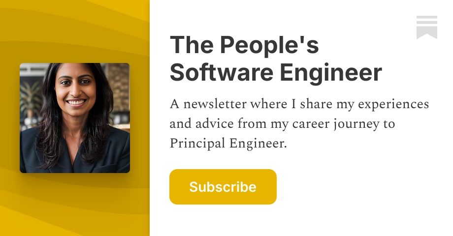 The People's Software Engineer | Bhavana | Substack