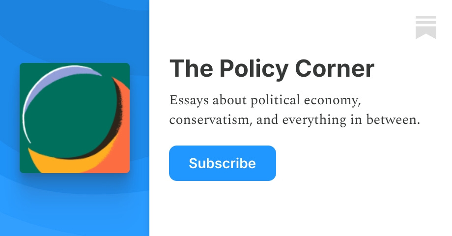 The Policy Corner | Substack