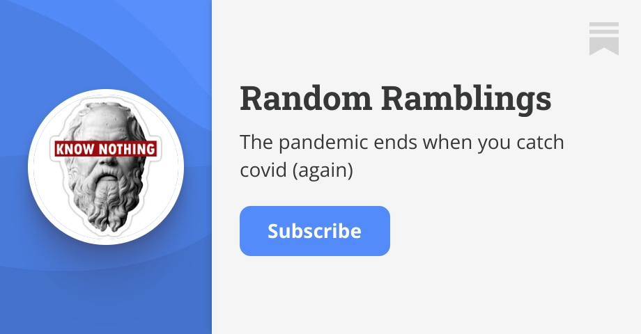 Random Ramblings | Substack