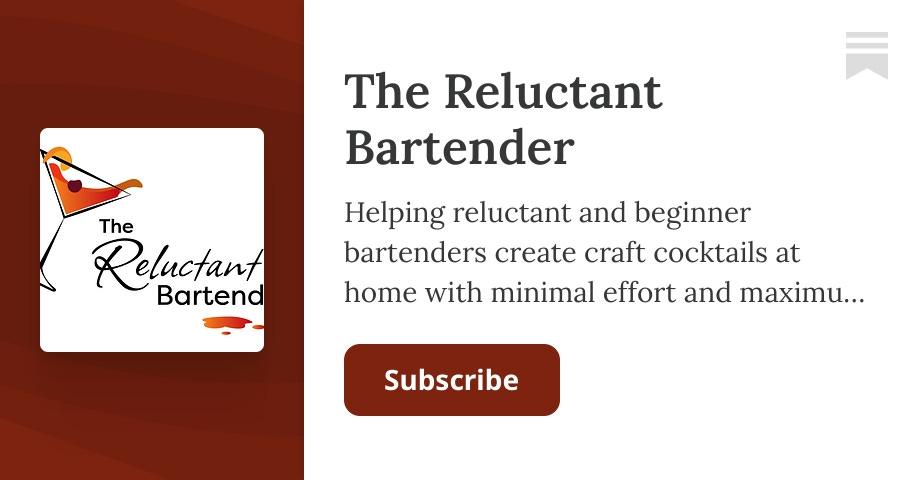 The Reluctant Bartender | Ferg | Substack