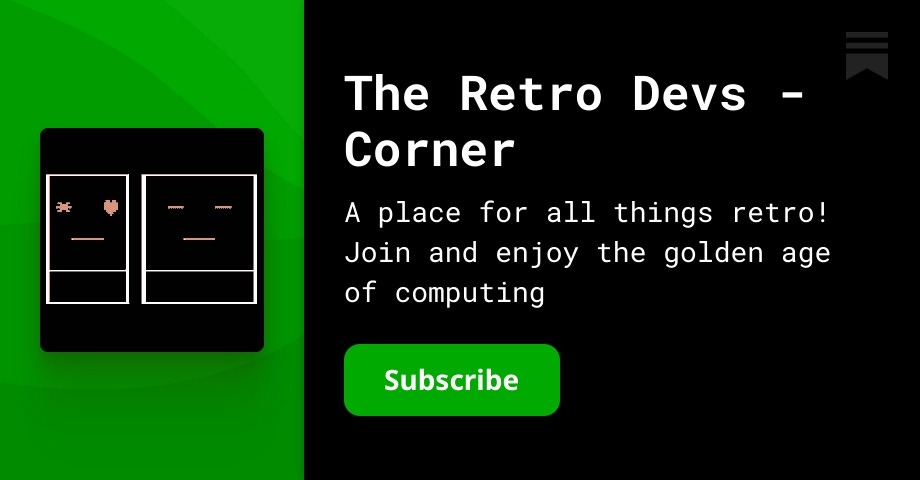 The Retro Devs - Corner | TheRetroDev | Substack