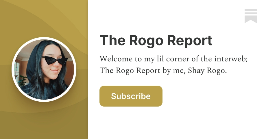 The Rogo Report | Shay Rogo | Substack