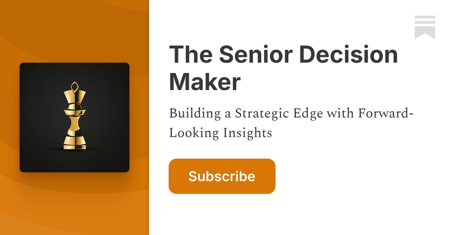 The Senior Decision Maker | Peter Eklind | Substack