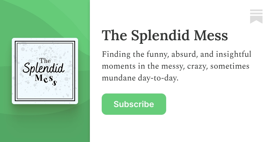 The Splendid Mess | Amanda Clark | Substack The Splendid Mess | Amanda Clark | Substack