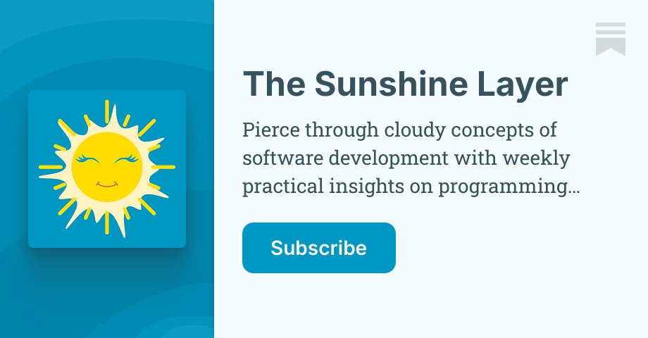 The Sunshine Layer | Elena Sunshine | Substack
