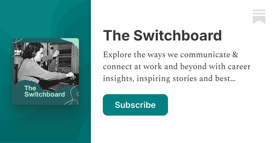 The Switchboard | Julia Levy | Substack