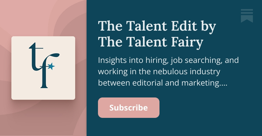 The Talent Fairy's Substack | Chandra Turner | Substack